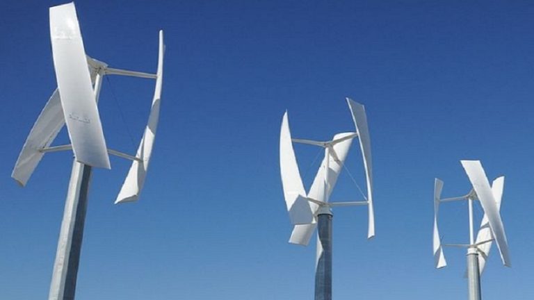 The company’s T-VAWT wind turbine is more compact and still works under ...