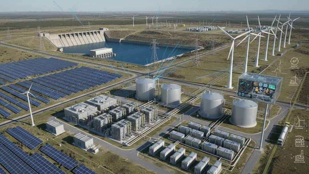 Renewable Energy and Large-Scale Hydrogen Production